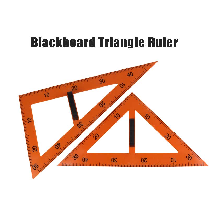 2Pcs/set Blackboard Triangle Ruler Professional - 30x60 And 45x90 ...
