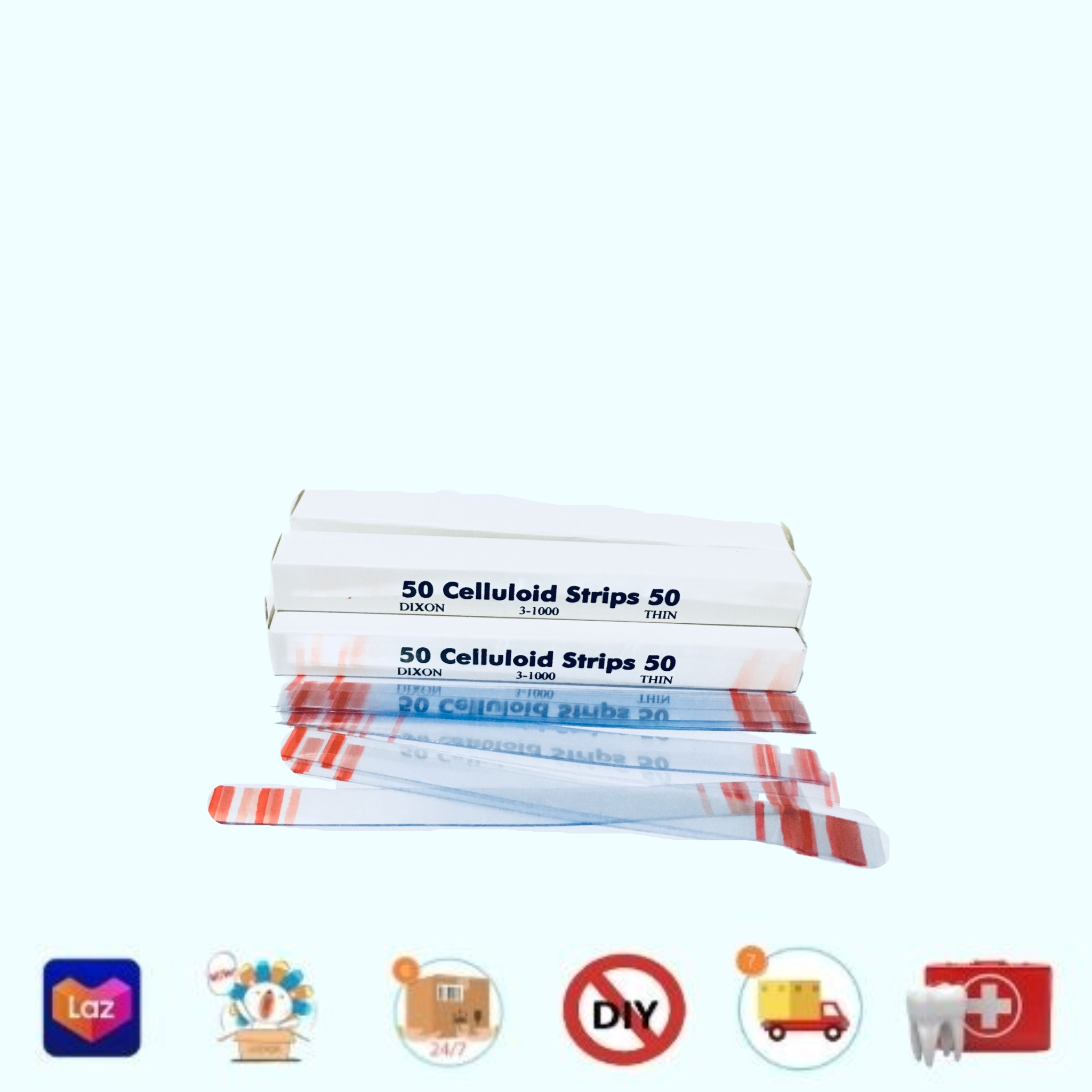 Celluloid Strips ( packs of 3 ) | Lazada PH