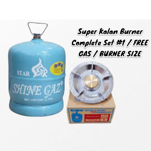 Super Kalan Burner Complete Set 1 / FREE GAS / BURNER SIZE | Lazada PH