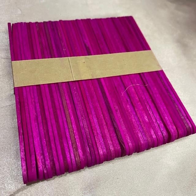 50pcs/pack Popsicle Stick [PLAIN or COLORED] | Lazada PH