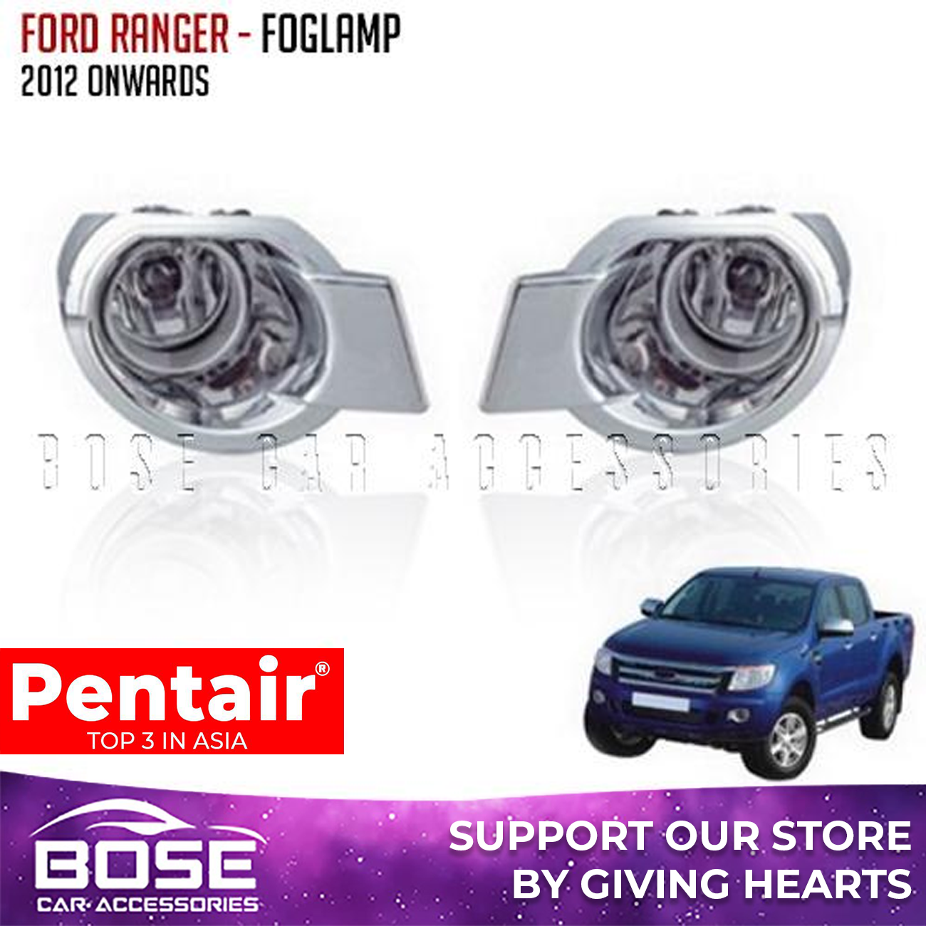 Ford Ranger T6 Fog Light Bulb Size | Shelly Lighting