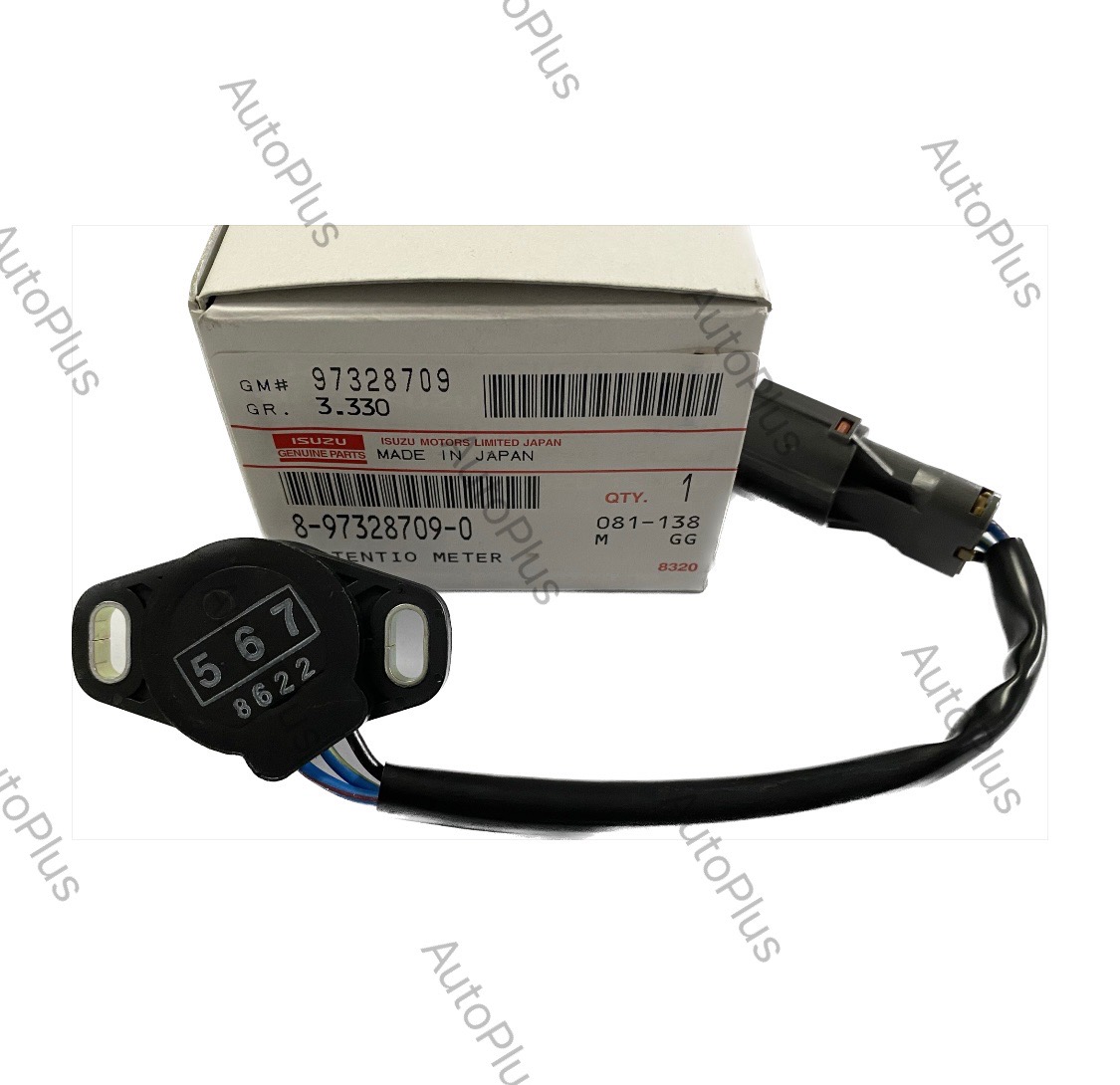 Isuzu Genuine TPS Potentiometer Throttle Sensor 567 (3 Terminal): Isuzu ...