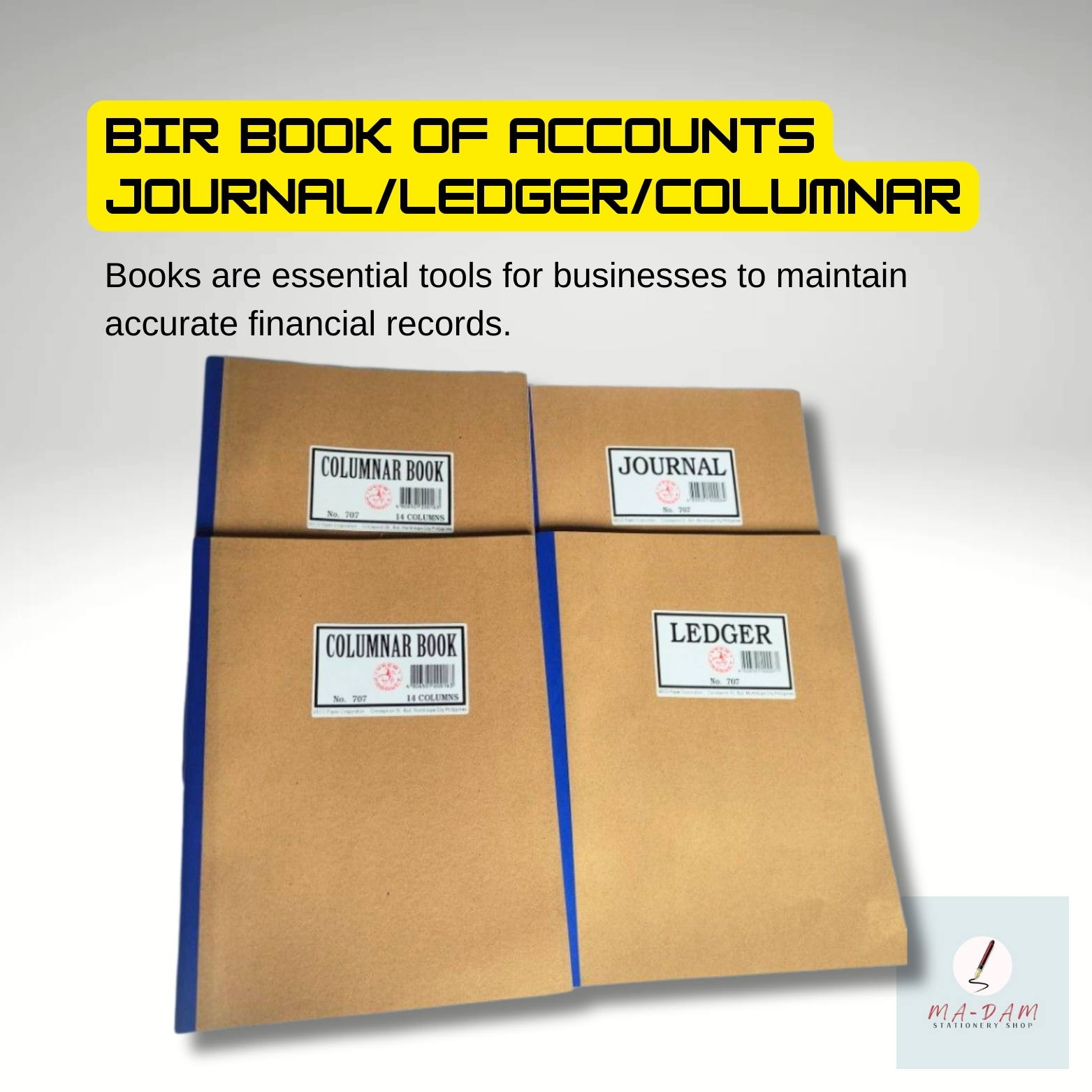 BIR Book Of Accounts Journal Ledger Cash Subsidiary Sales BIR Book Of Accounts Journal Ledger Cash Subsidiary Sales
