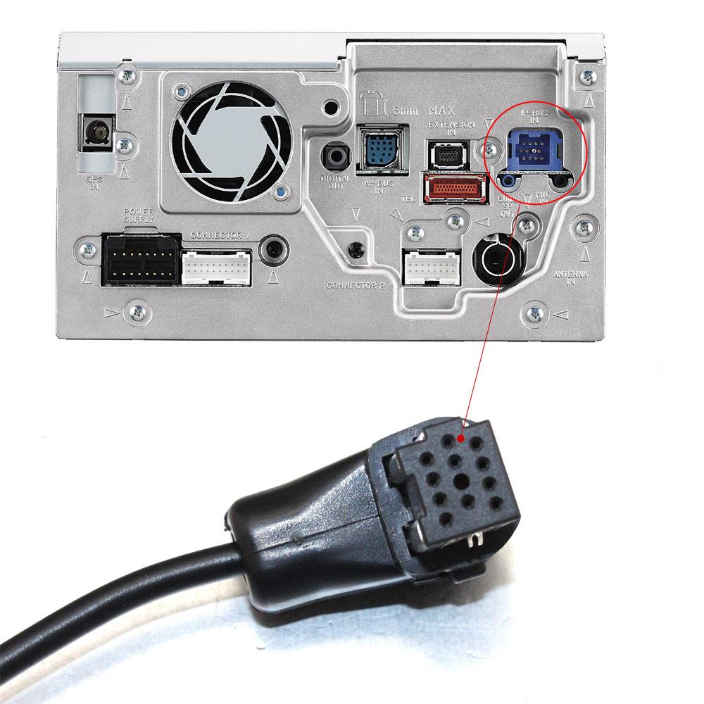For Pioneer IP-BUS Bluetooth Module with Filter Radio Stereo Aux Cable Adapter AI-NET Car ...