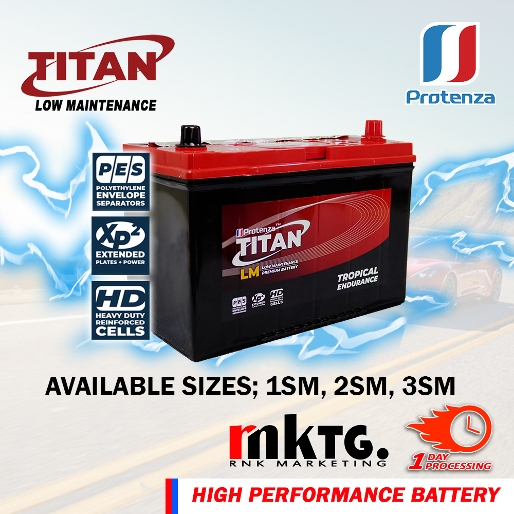 PROTENZA TITAN LOW MAINTENACE BATTERY | Lazada PH