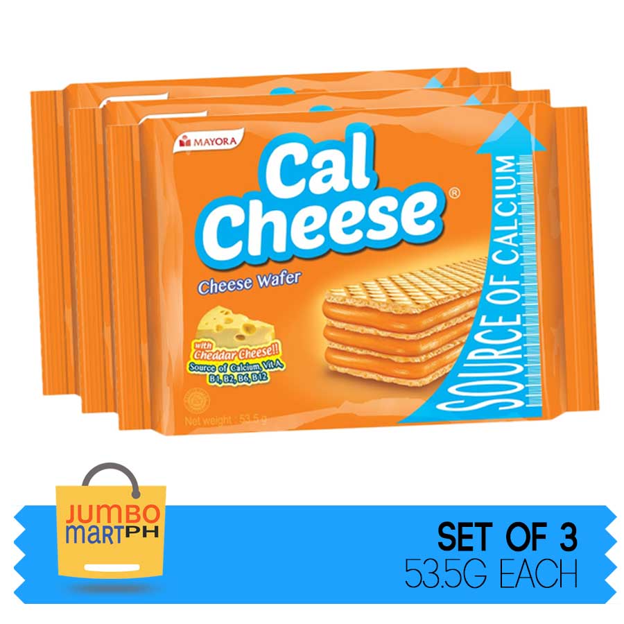 CALCHEESE CHEESE WAFER 48G / SET OF 3 | Lazada PH