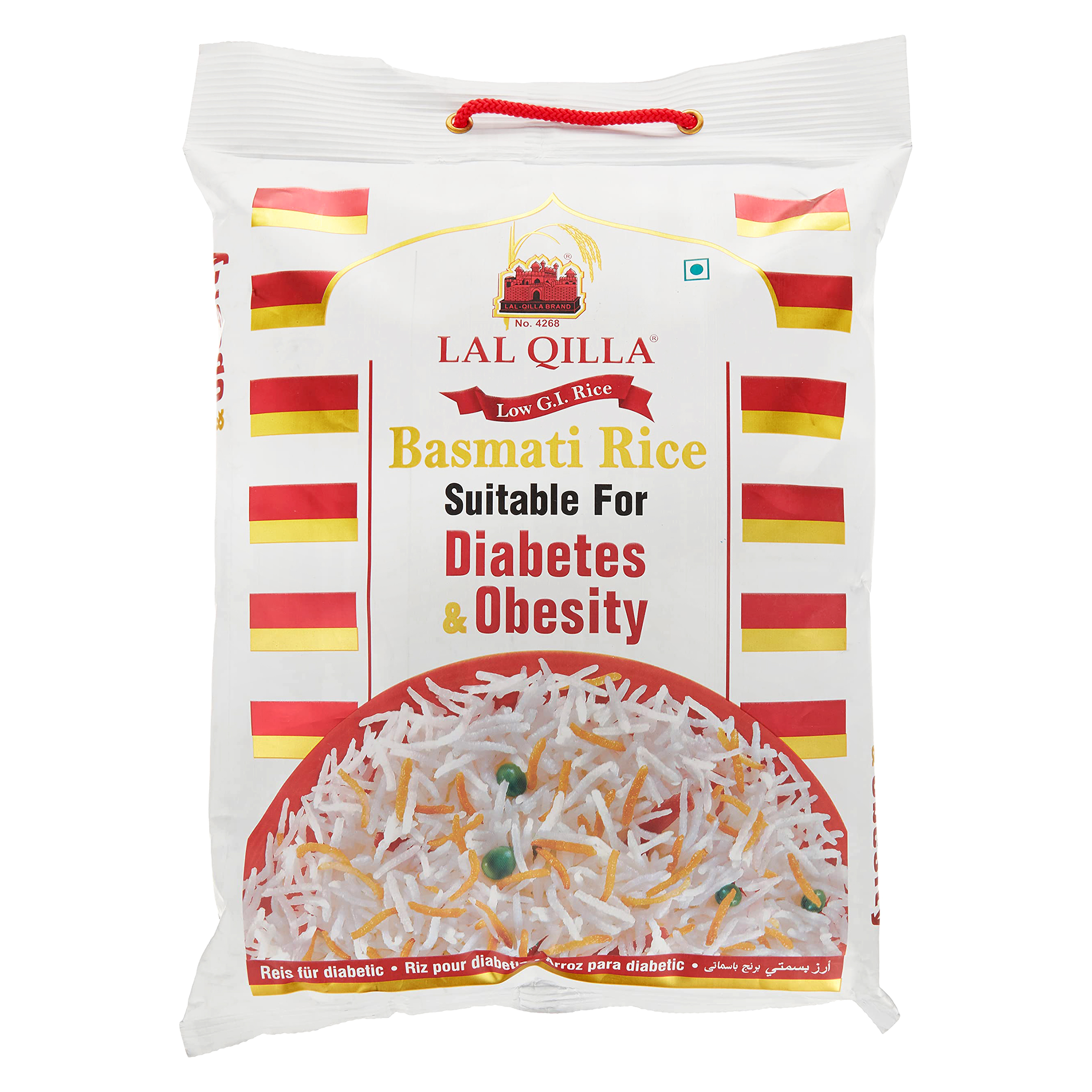 Lal qilla basmati rice suitable for diabetes & obesity 5kg | Lazada PH