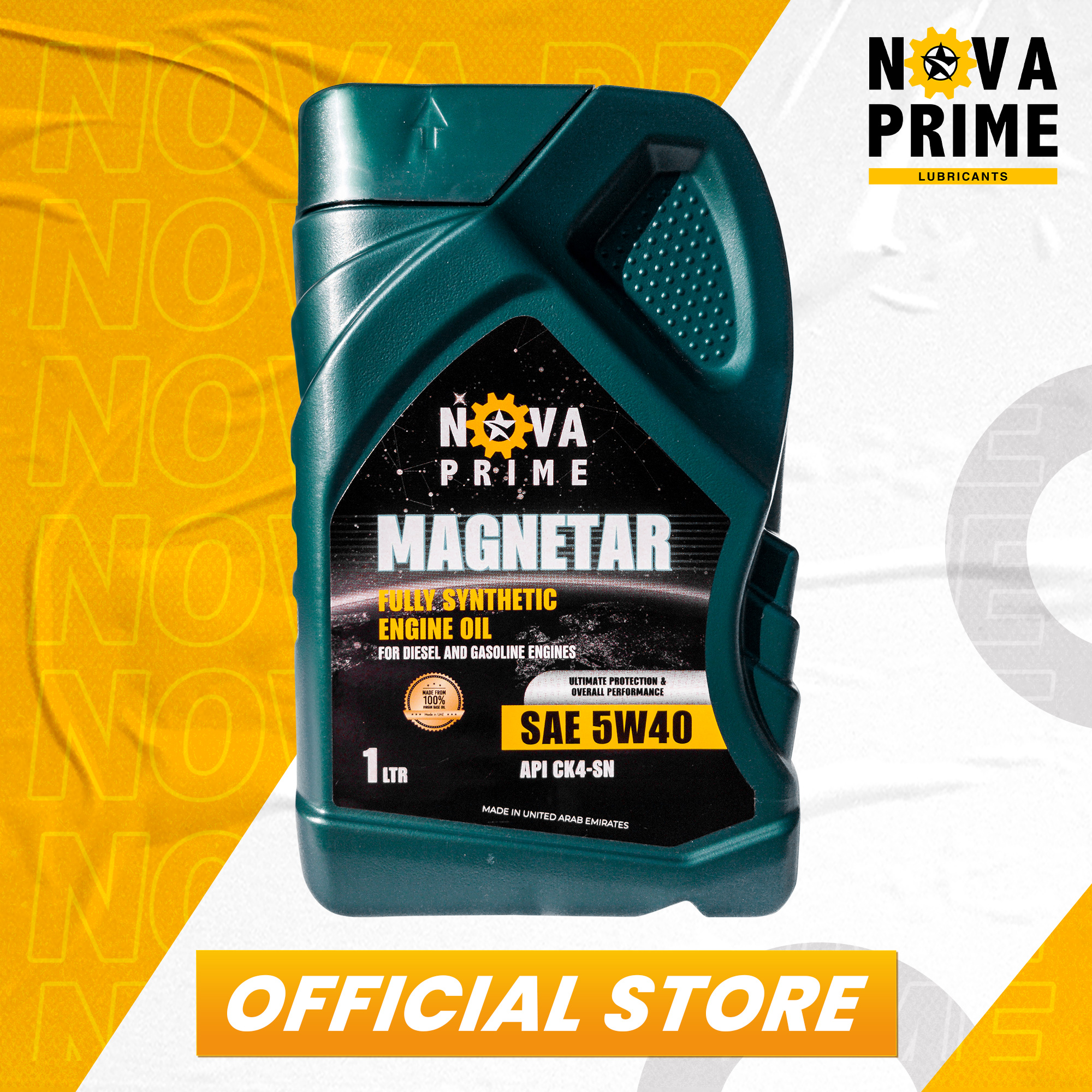 Nova Prime Magnetar Fully Synthetic Engine Oil 1L | Lazada PH