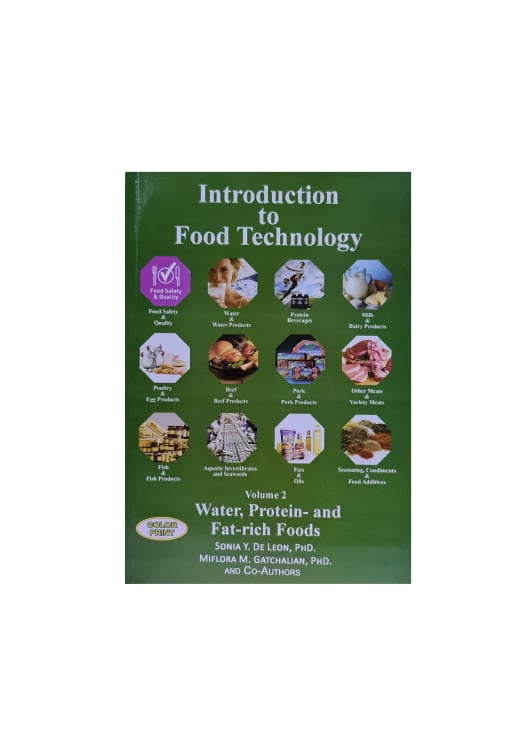 Introduction to Food Technology volume 2 By Sonia Y. Deleon ,phd ...