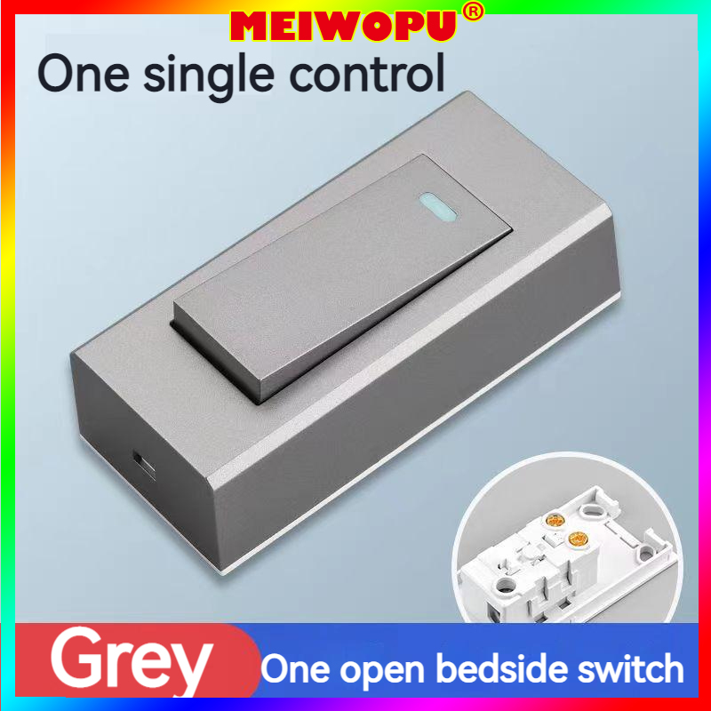 HouseHold Bedside Lamp Switch Bright Line Button Hand Pinch A Single ...