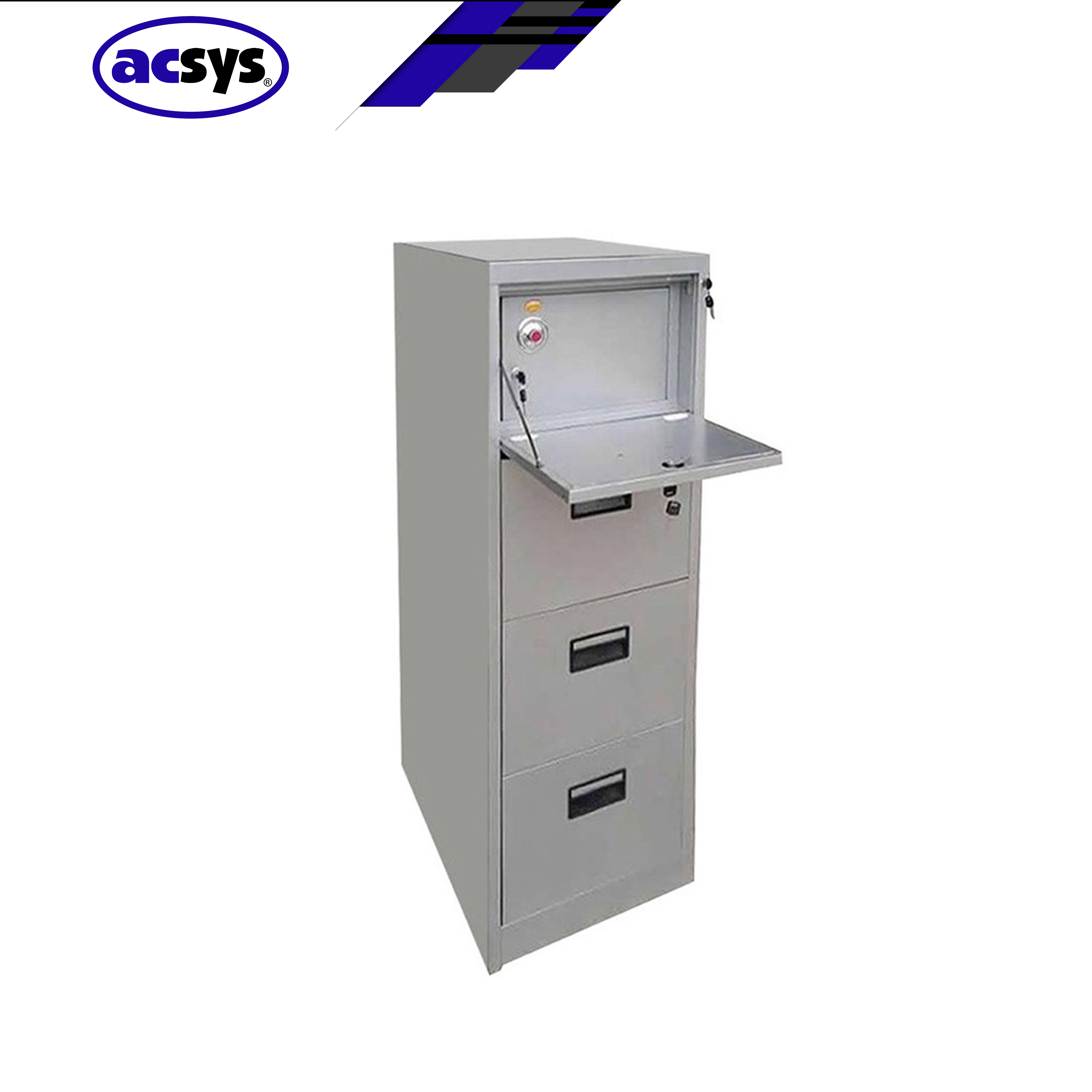 Russia 4-Drawer Filing Cabinet with Safety Vault | Lazada PH