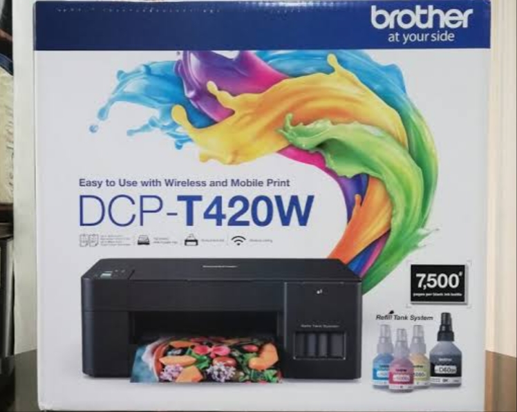BROTHER DCP-T420W PRINTER (PRINT SCAN COPY WIFI) CISS BRAND NEW GENUINE ...