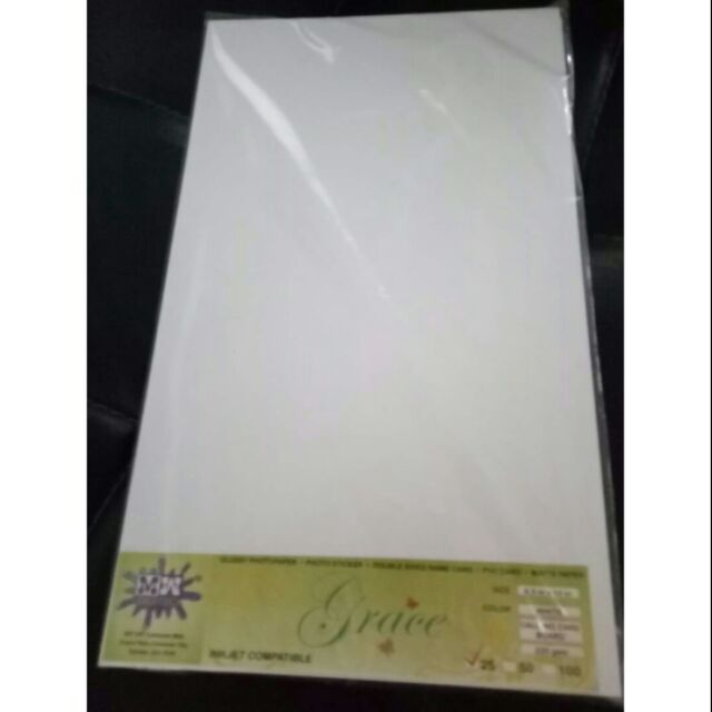 220gsm Vellum / Calling Card Board 25pcs 8.5x14 inches | Lazada PH