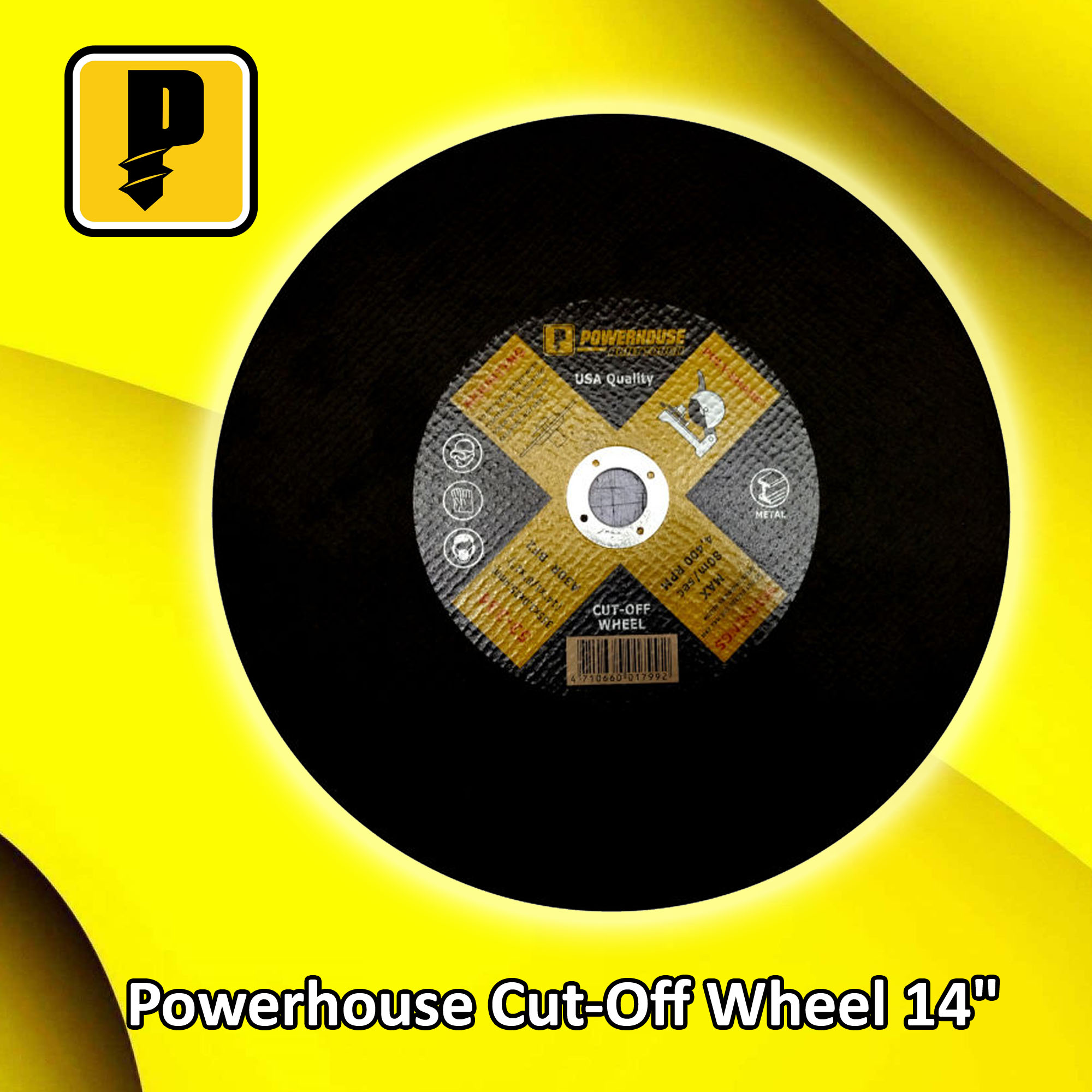 Powerhouse Cut-Off Wheel 14" (355x3.0x25.4mm) | Lazada PH