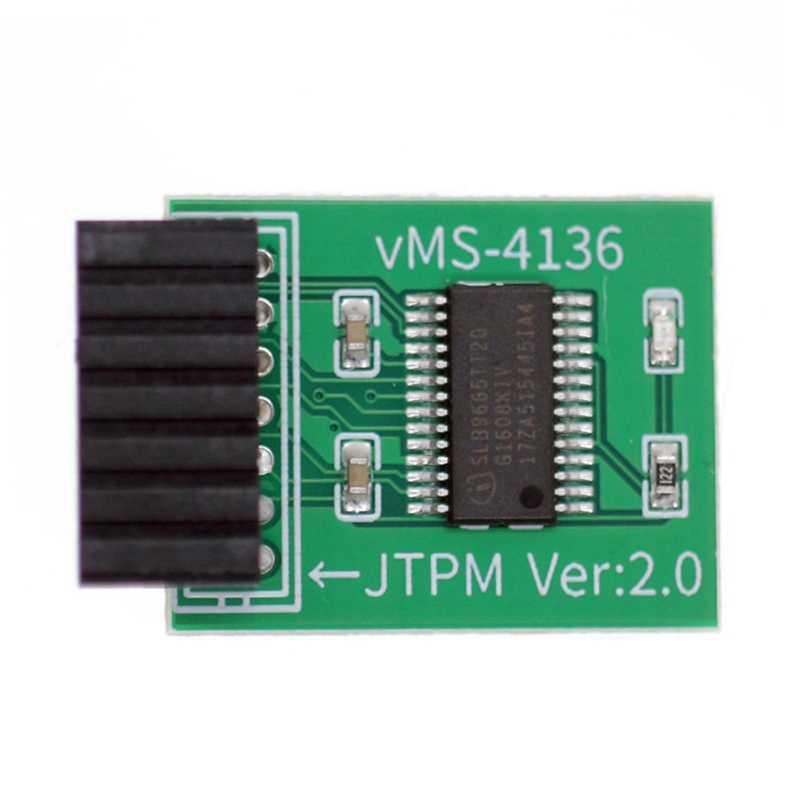 TPM 2.0 Encryption Security Module Remote Card LPC-14PIN Module 14Pin ...