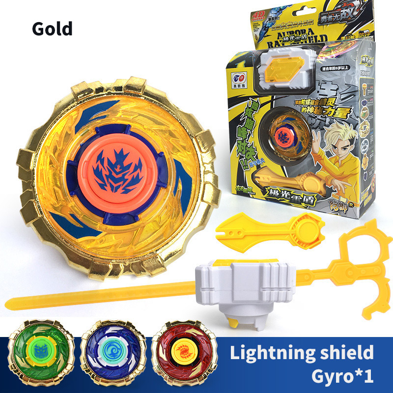 Japanese Original Battle Gyro Toy with Launcher Zinc Alloy Material ...