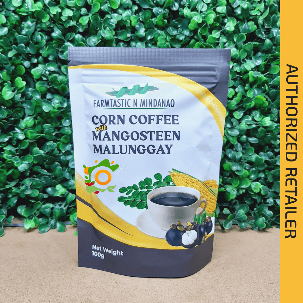 Corn Coffee with Mangosteen & Malunggay 100g by Farmtastic N Mindanao | Lazada PH