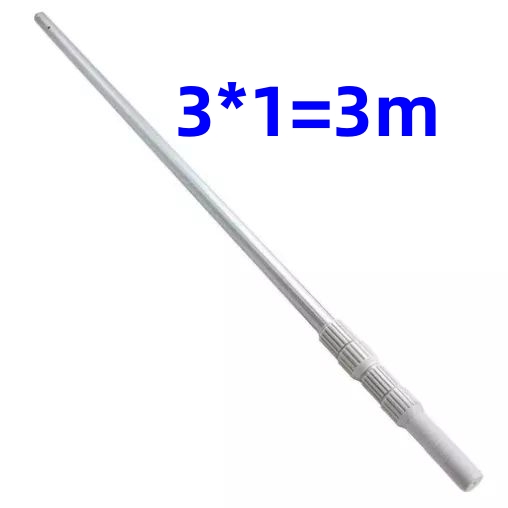 Pool Telescopic Ribbed Pole, Aluminum extension pole stick | Lazada PH