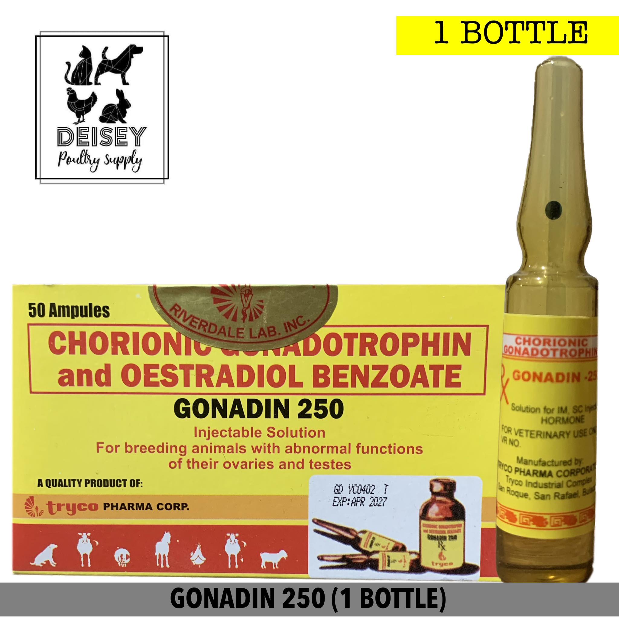 Gonadin 250 for Animals (2ml Ampule) | Lazada PH