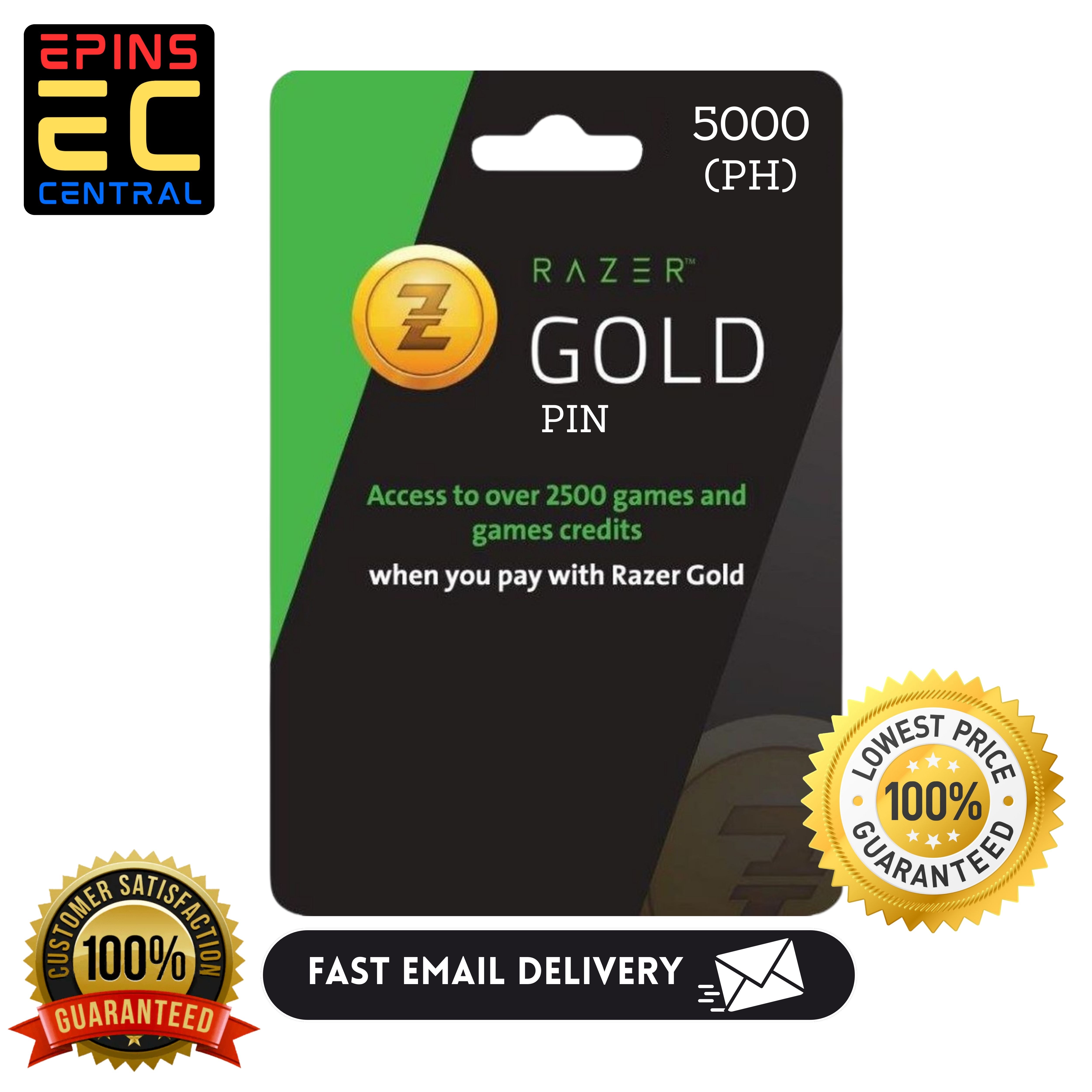 RAZER Gold PIN 5000 (PH) (Fast Email Delivery) | Lazada PH