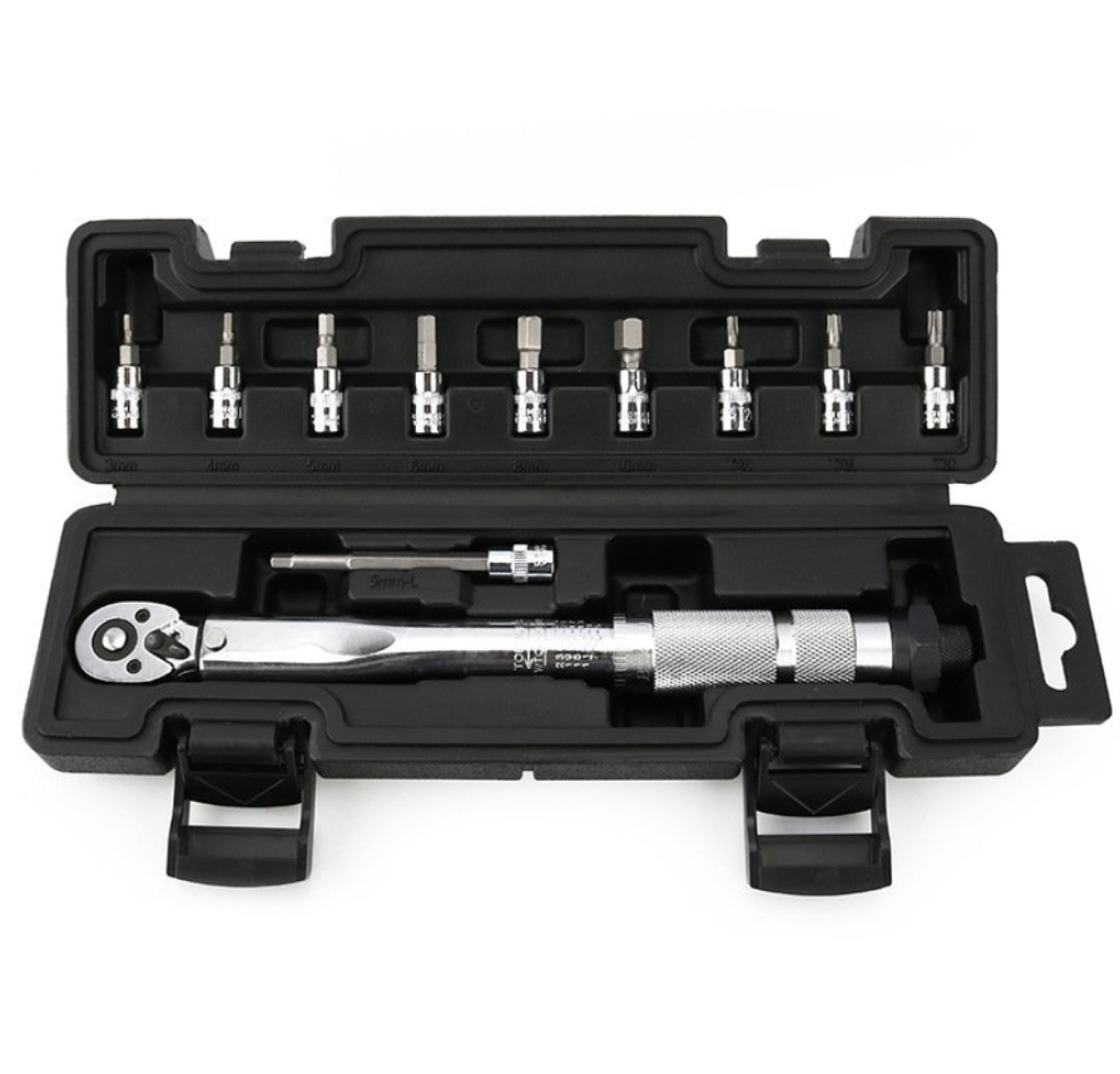 【11-piece set】Adjustable Torque Wrench Torque Wrench Torque Wrench 1/4 ...