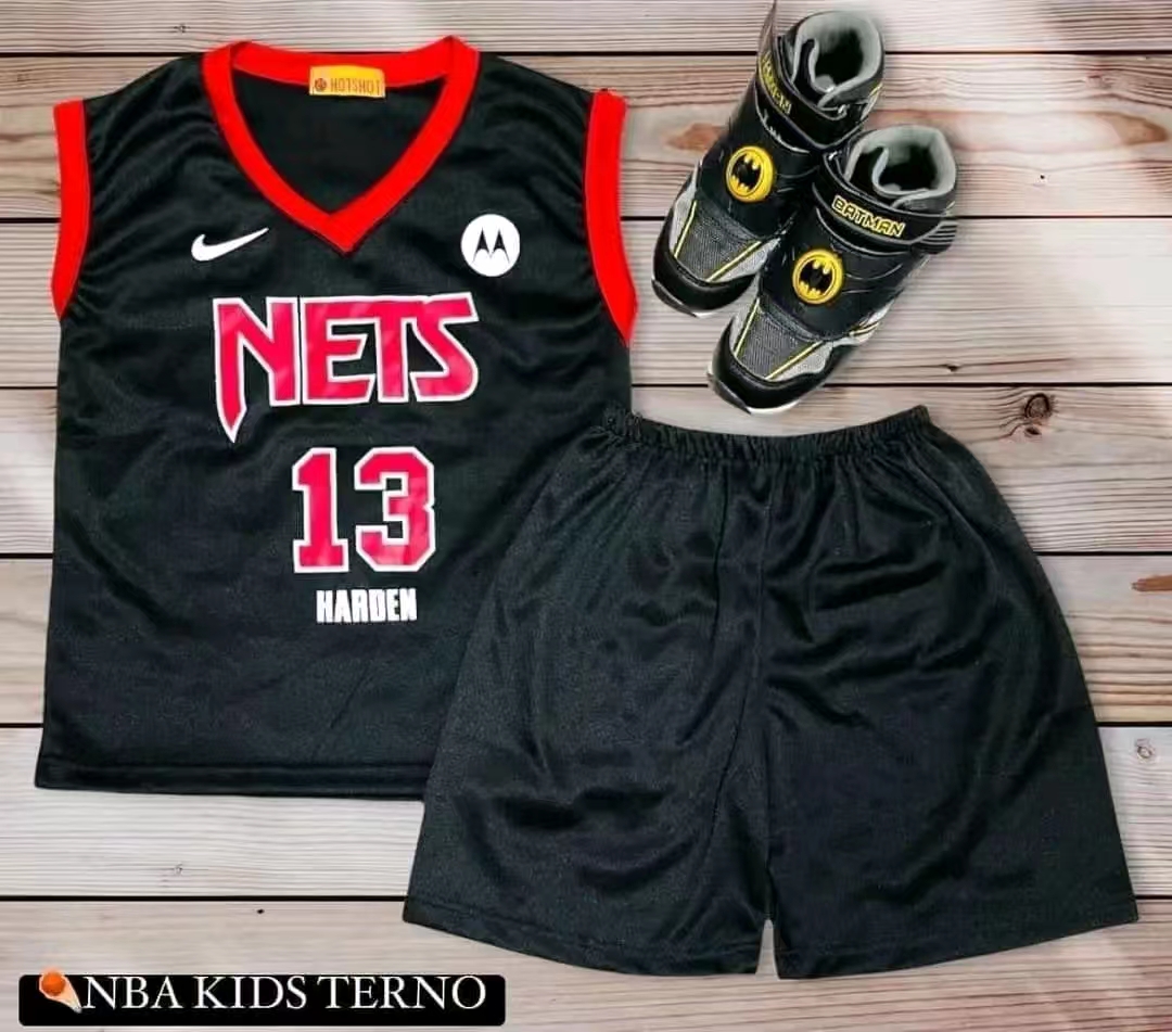 Basketball Jersy Terno Short + Sando For Kids (Can fit up to 10yrs old ...