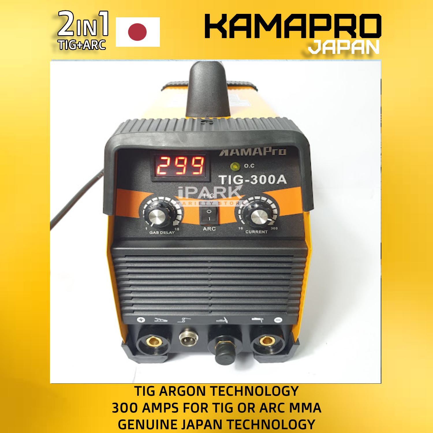 [JAPAN] 2in1 TIG and ARC MMA Inverter Welder KAMAPRO Argon Gas ...