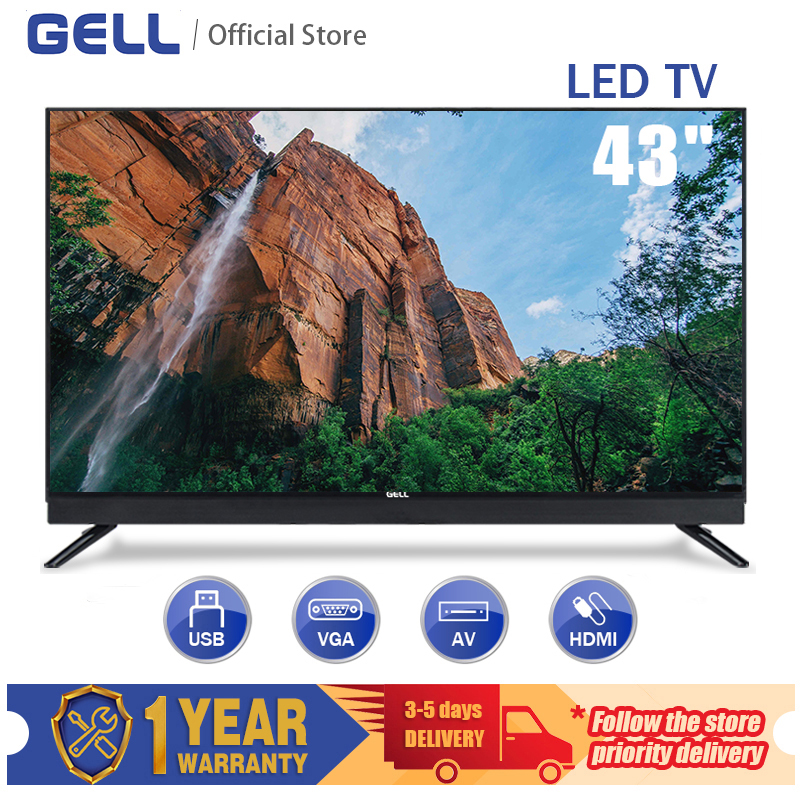 GELL 43 inch led promo TV sale &smart led tv 43inches tv flat screen on ...