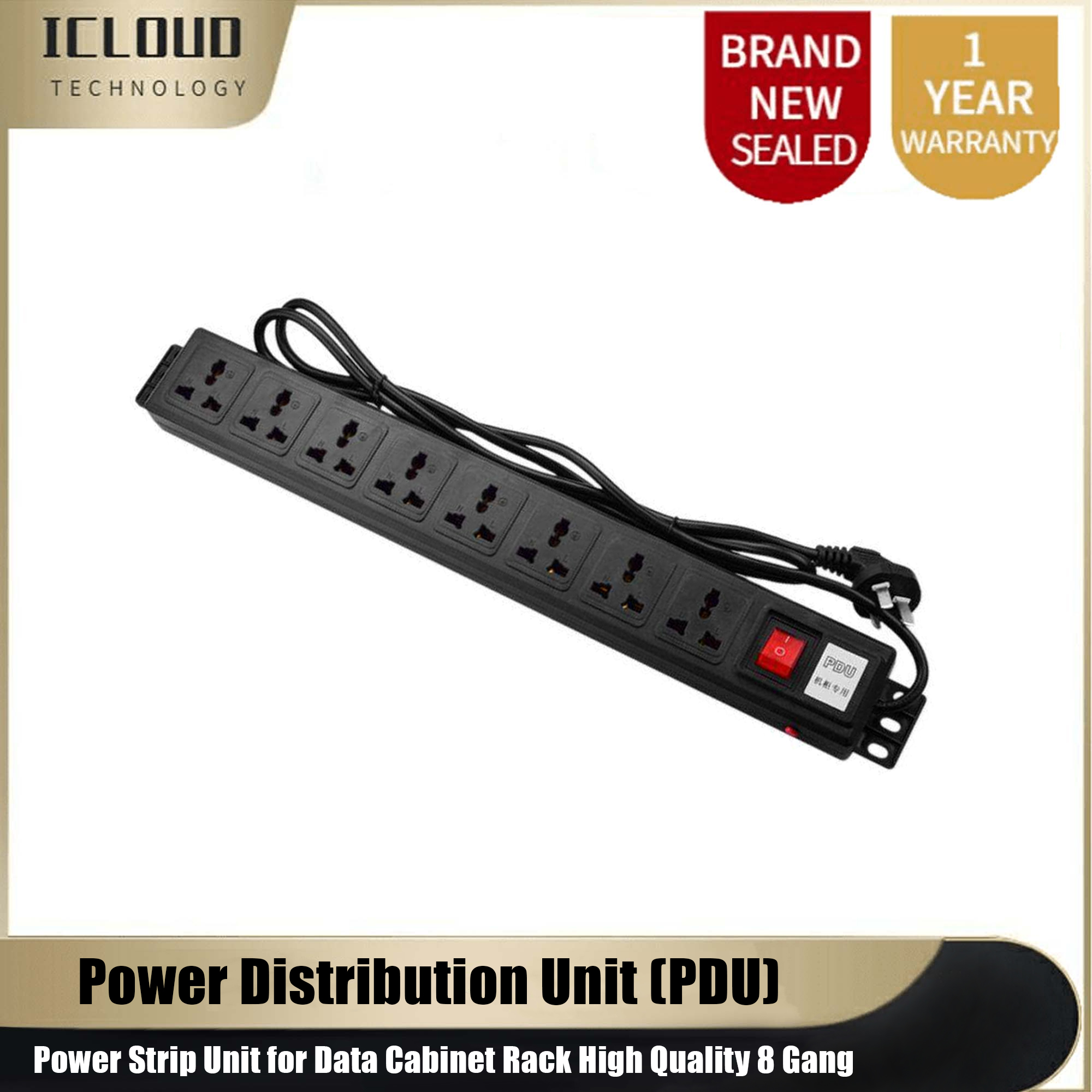 PDU Power Distribution Unit│19 inches│Power Strip Unit for Data Cabinet ...