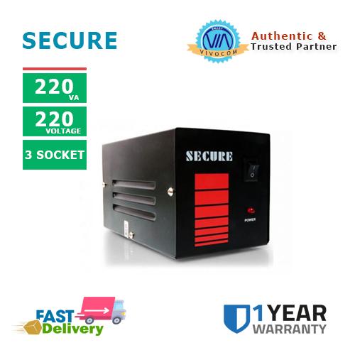 Secure 500WATTS AVR (Black) Brand New | Lazada PH