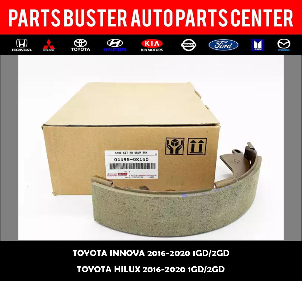Genuine Brake Shoe for Toyota Innova 2016-2020 & Toyota Hilux 2016-2020 ...