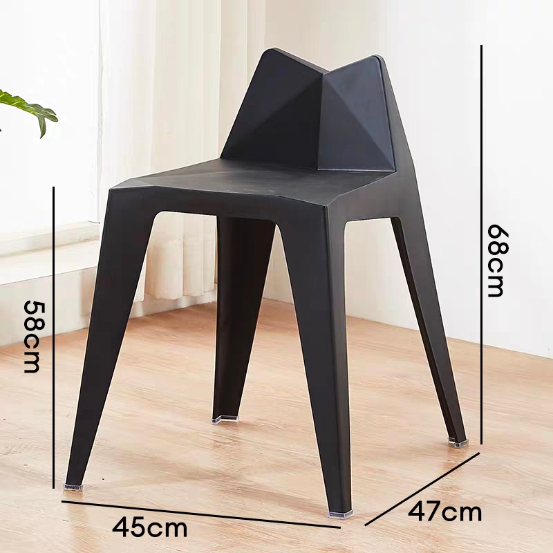 Stackable Plastic Stool Monoblock Stool Uratex Chair Dining Chair ...