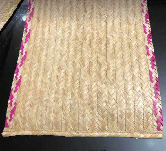 Buri Table Runner - 8 seater table runner - natural Philippine Made ...