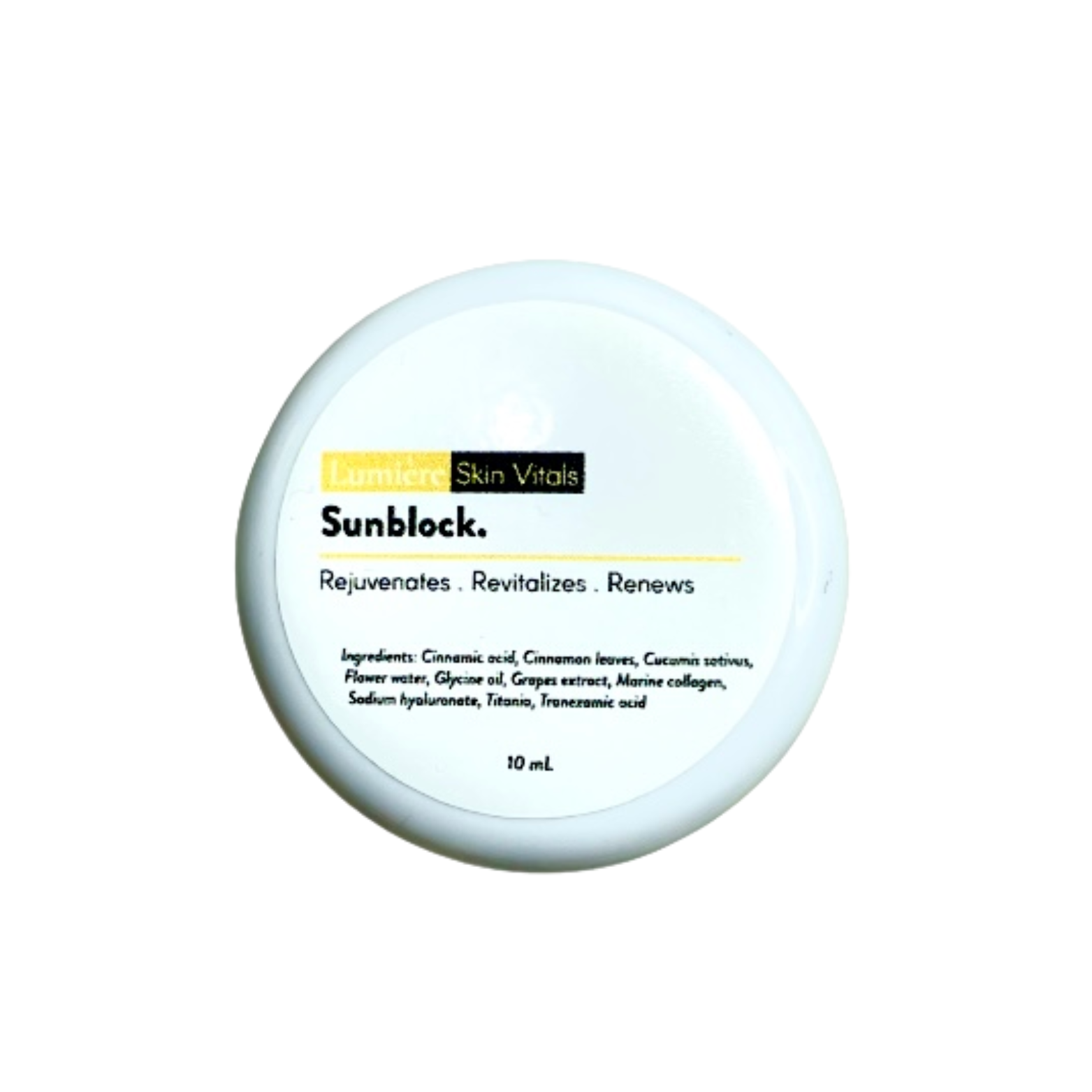 Lumiere Sunblock (10ml) Cream Authentic with SPF 30 | Lazada PH