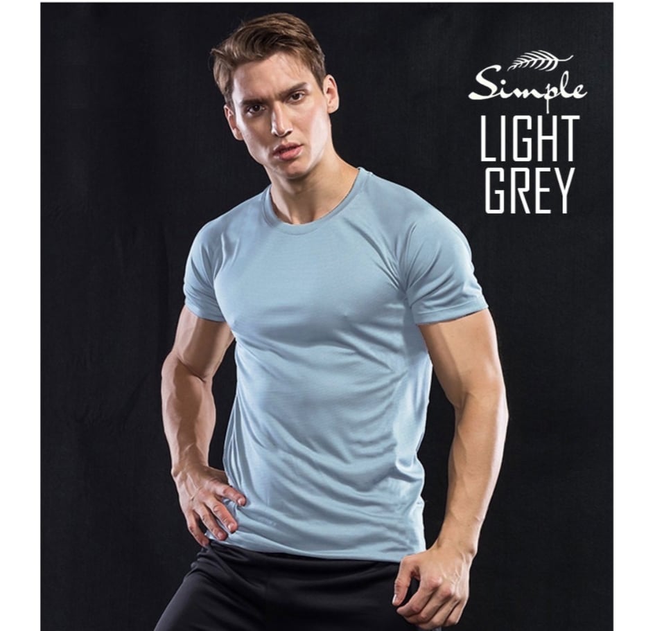 SIMPLE DRI FIT WORKOUT GYM SHIRT | Lazada PH