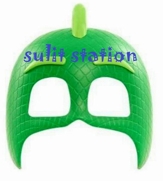 PJ MASKS GECKO GEKKO GREEN LED LIGHTED COSPLAY COSTUME PRETEND PLAY ...