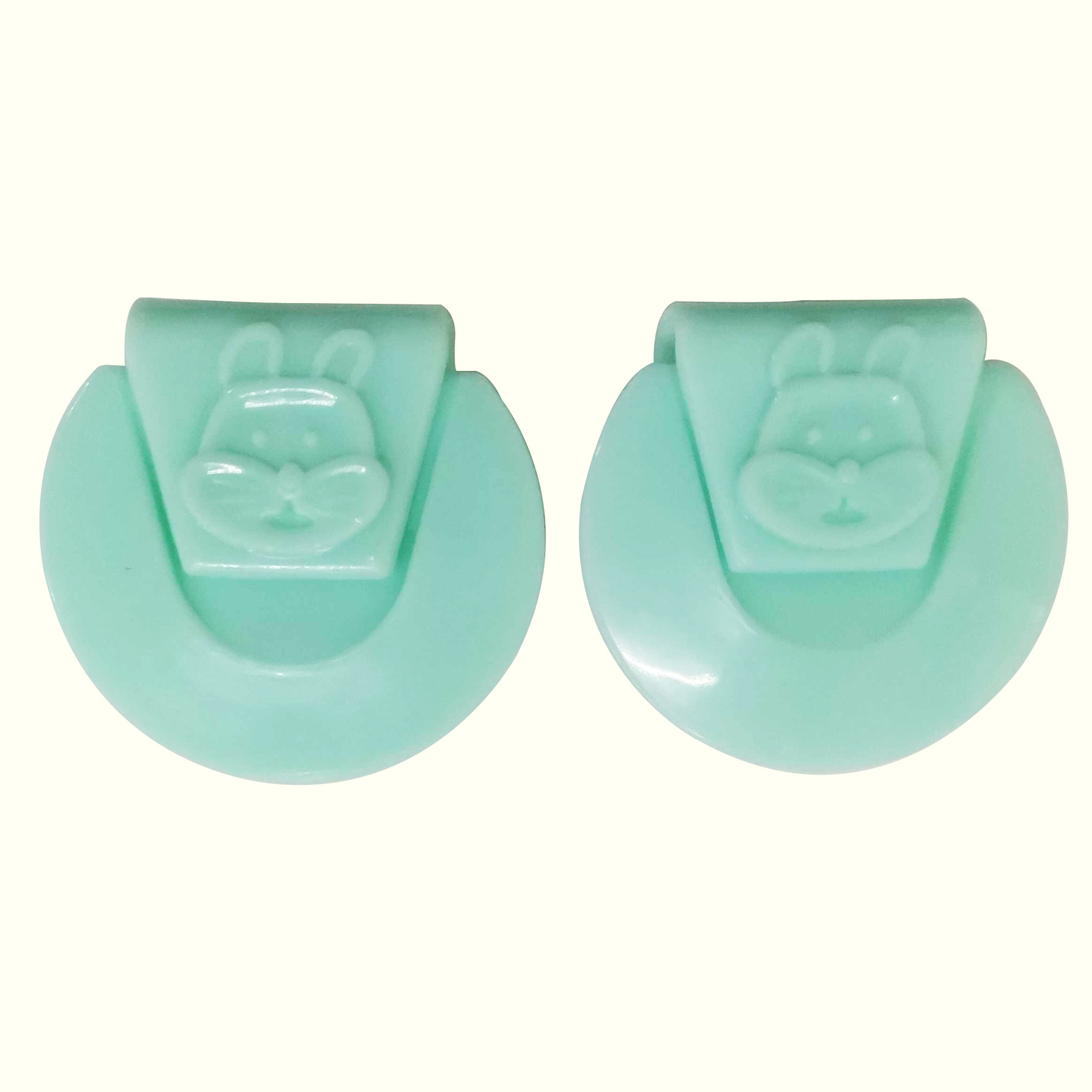 Child Care Embossed Nappy Clamps, Set of Two (For Cloth Diaper) (Clip ...