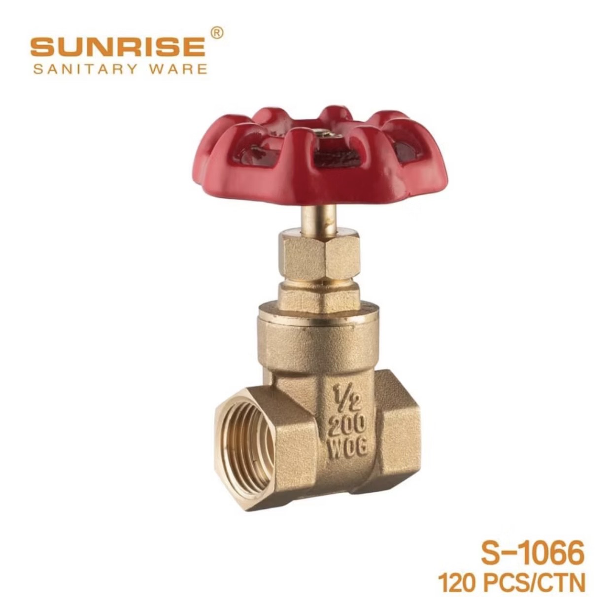 SUNRISE Brass Ball Valve 1/2 / Ball Valve With Lock Wing / Brass Gate Valve 1/2 | Lazada PH