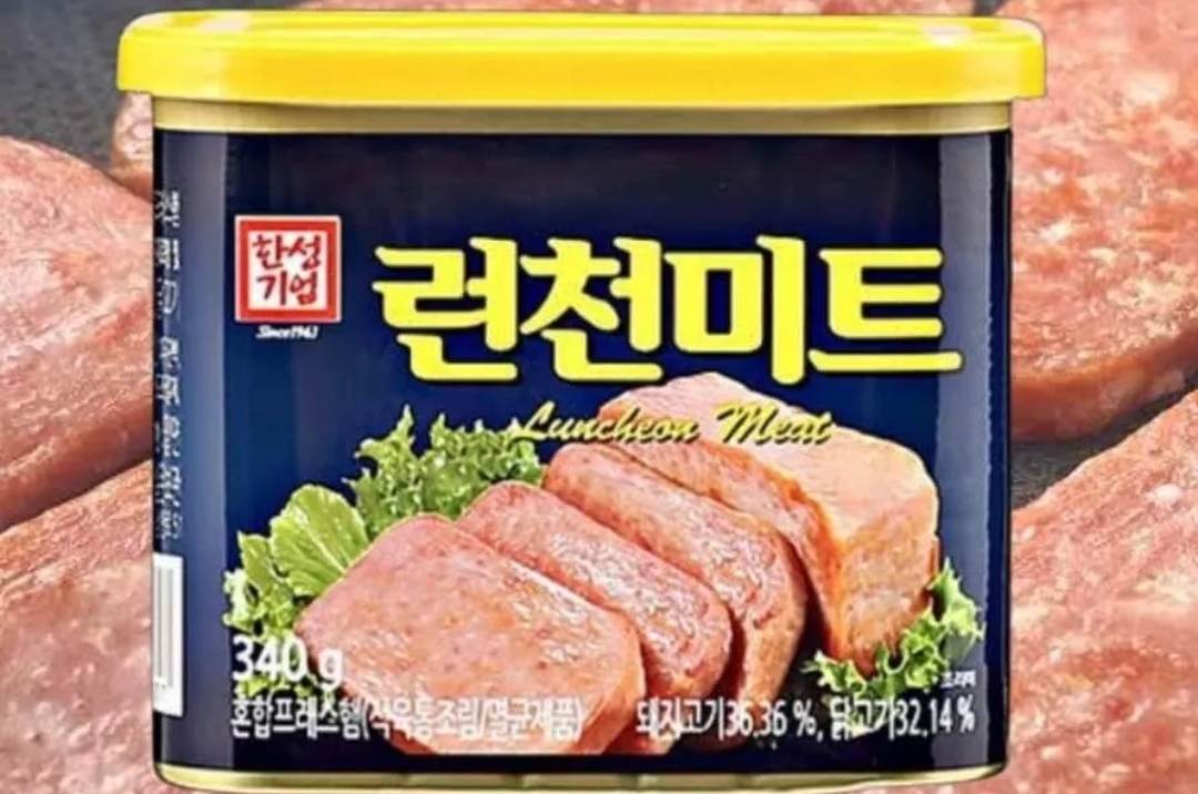 Hansung Luncheon Meat 런천미트 340g | Dongwon Luncheon Meat 런천미트 340g ...