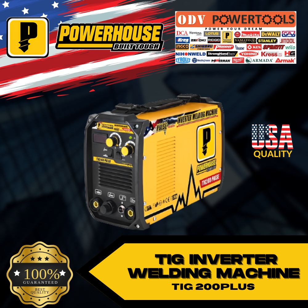 TIG-200A TIG POWER PLUS Inverter Welding Machine PowerPlus (TIG-200PLUS ...