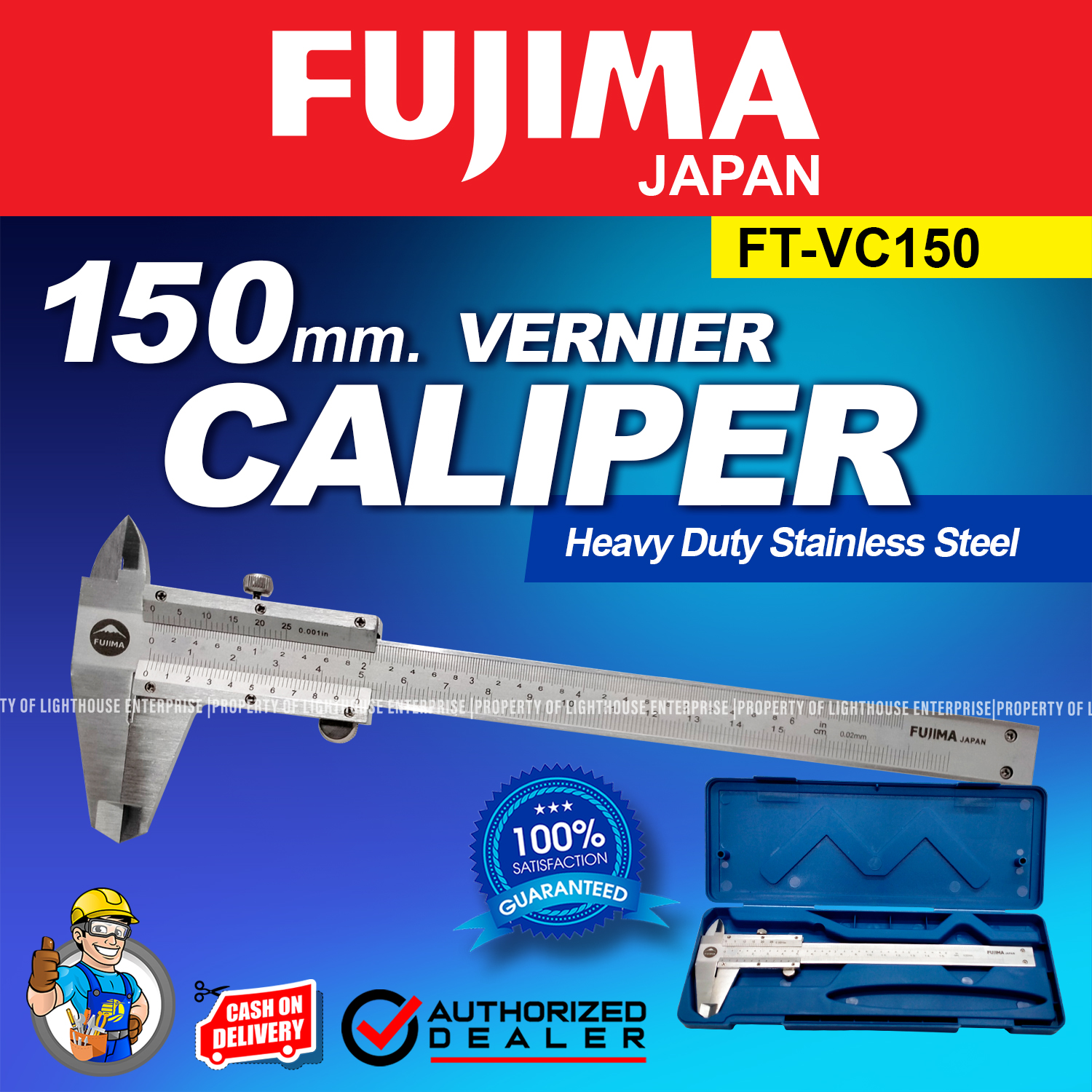 FUJIMA Japan 0-150mm Electronic Digital Caliper / Manual / Non-Digital ...