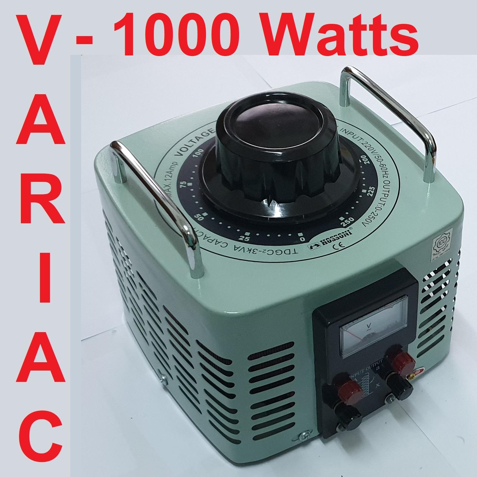 Hossoni Variac Variable Transformer Voltage Regulator TDGC2 1000W 1000VA | Lazada PH