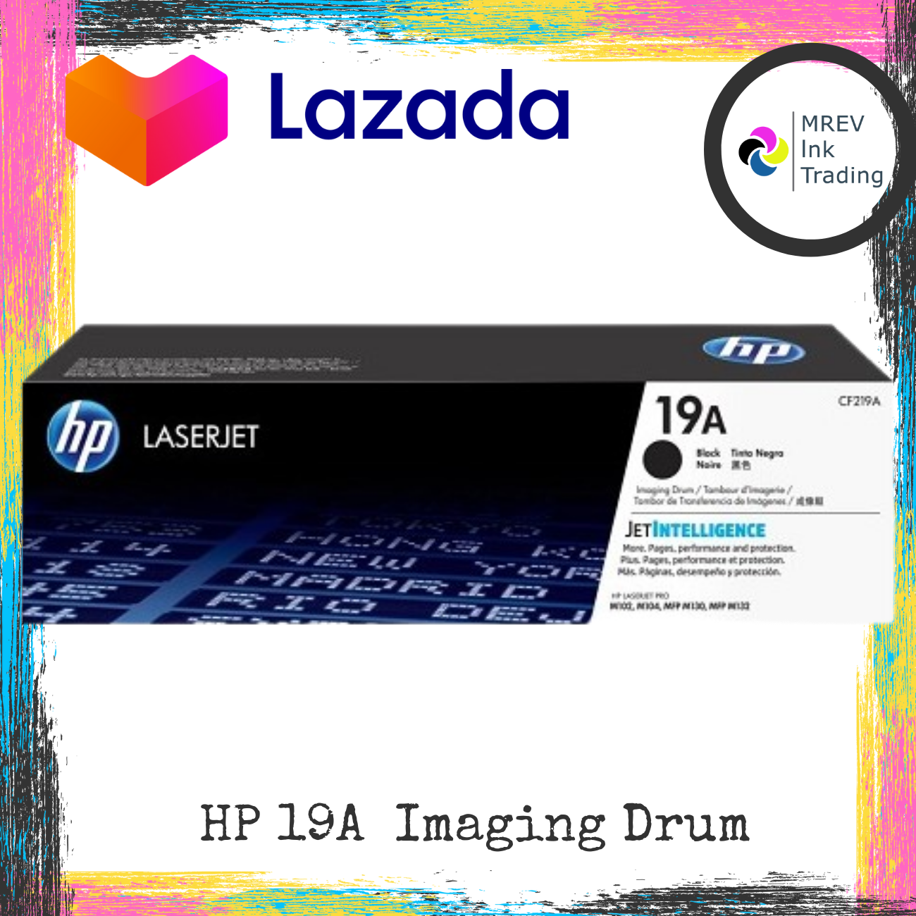 HP 19A Original LaserJet Imaging Drum CF219a | Lazada PH