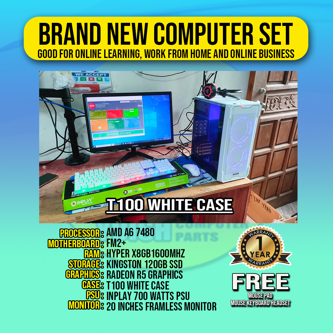 COMPUTER SET A6 7480 | Lazada PH