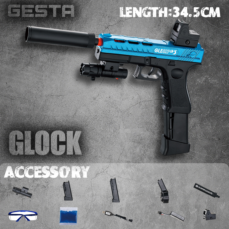 gel blaster electric gun Toy Gun for Kids GLOCK Electric Gel blaster ...