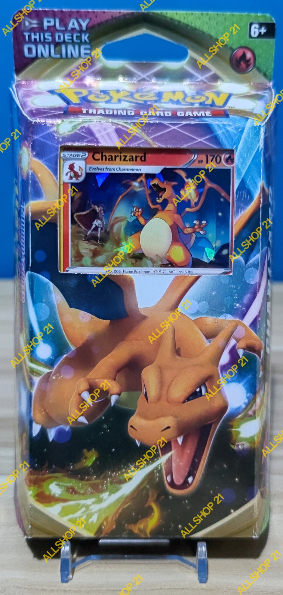 Pokemon TCG Sword&Shield Vivid Voltage Charizard Theme Deck (SEALED) | Lazada PH
