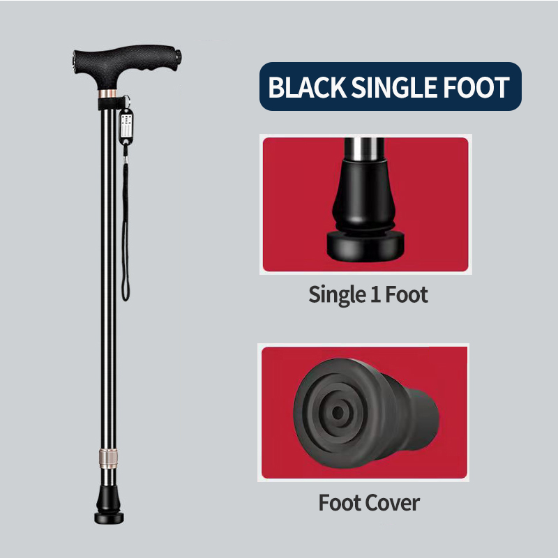 【Ready Stock】Trusty Cane Adjustable LED Light Walking Stick with Flash ...