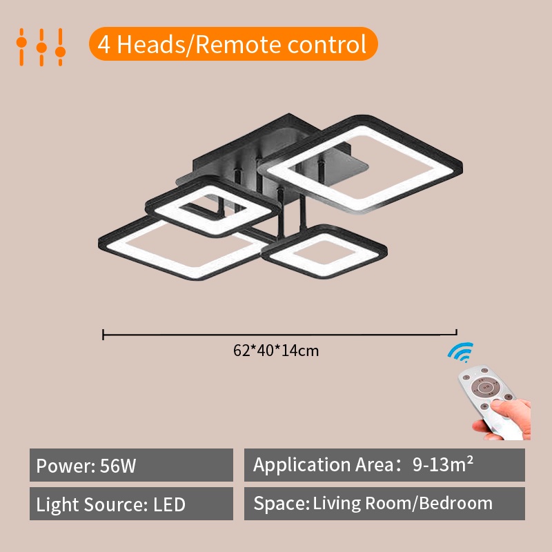 【ENG-Lighting】Chandelier Light Modern Design Living Room Ceiling Light ...