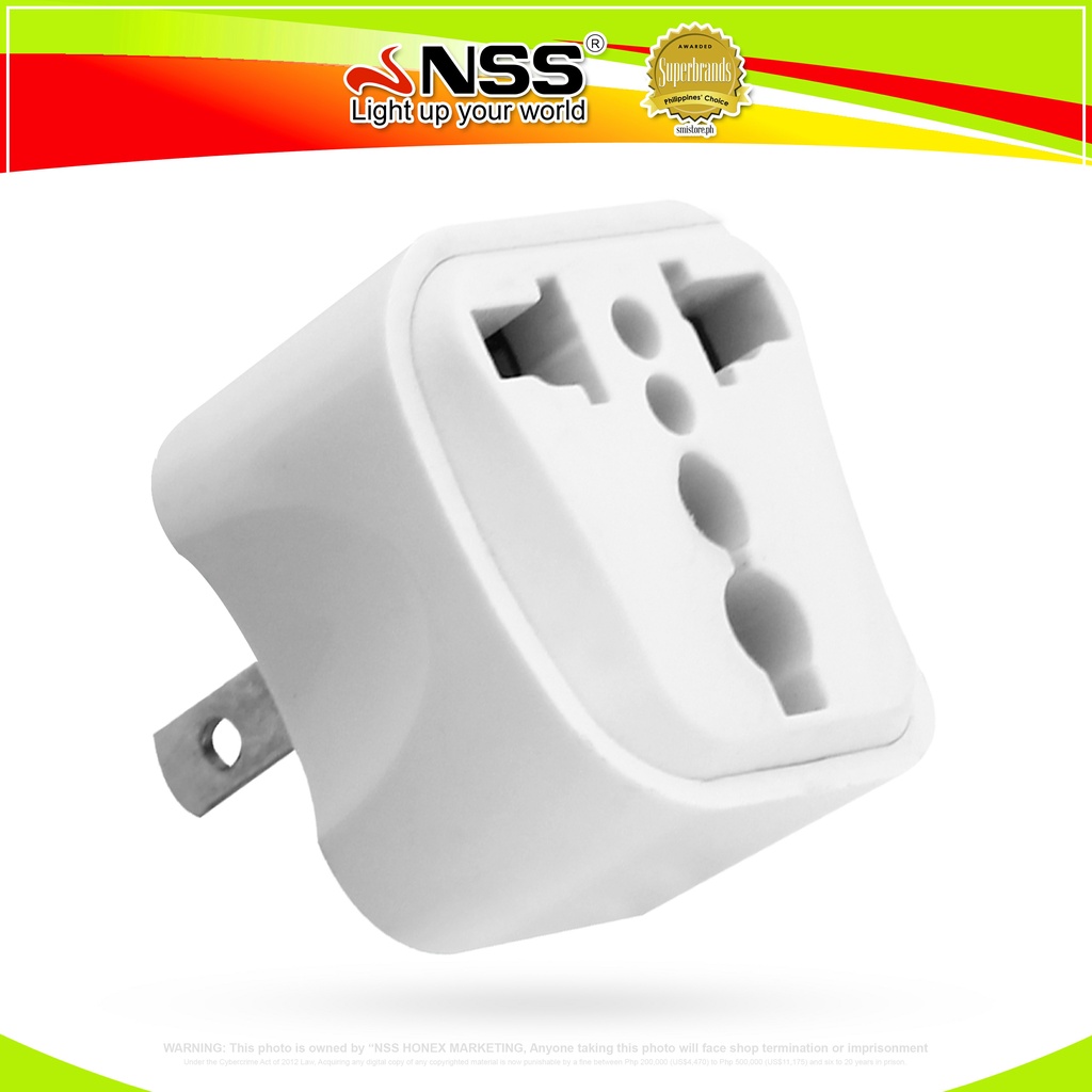 NSS All in 1 Universal Adaptor Travel Adapter Plug Electrical Converter ...