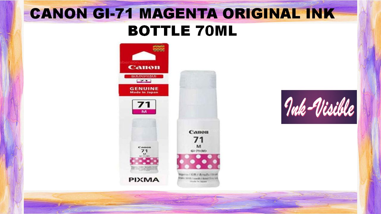 CANON GI-71 MAGENTA ORIGINAL INK BOTTLE 70ML | Lazada PH